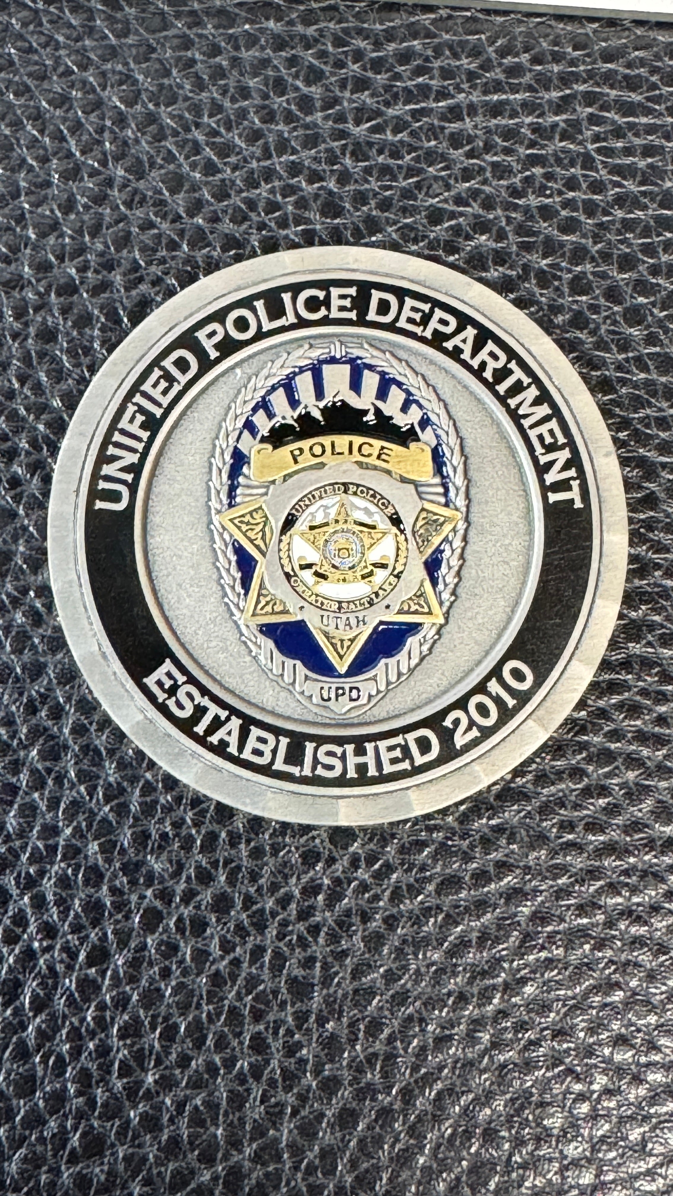 Unified Police Department 10 Year – Utah Challenge Coins, LLC